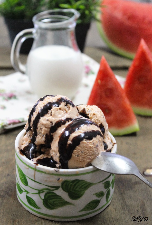 Hogar y Ocio: Helado de sandía y arándanos