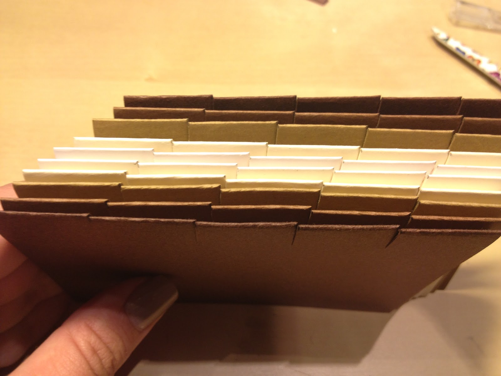 Bumbling along...: How to make a piano hinge book