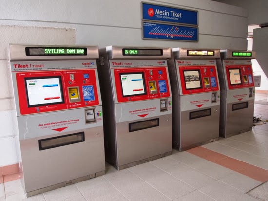 Life is Hard, Stay Cool!: First Timer: Cara Beli Token LRT Guna Mesin