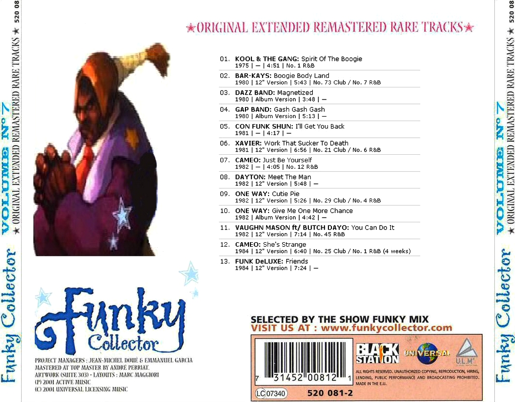 Valvulado: The Funky Collector (A Collection of The Best Funk & Dance ...