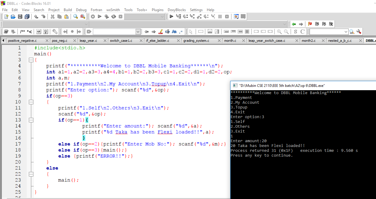 Black-White Mubin | মুবিনের রাফখাতা: C programming:Simple C Codes with ...