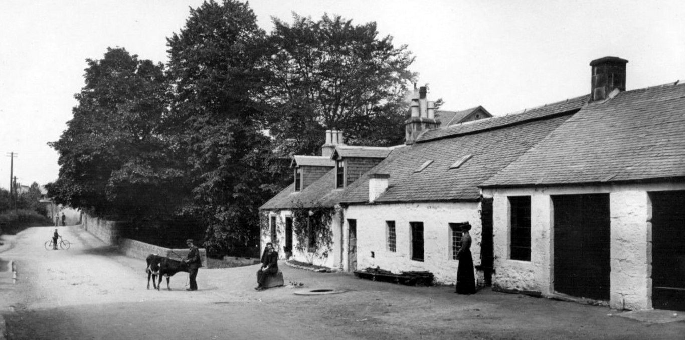 Tour Scotland: Old Photograph Blanefield Scotland