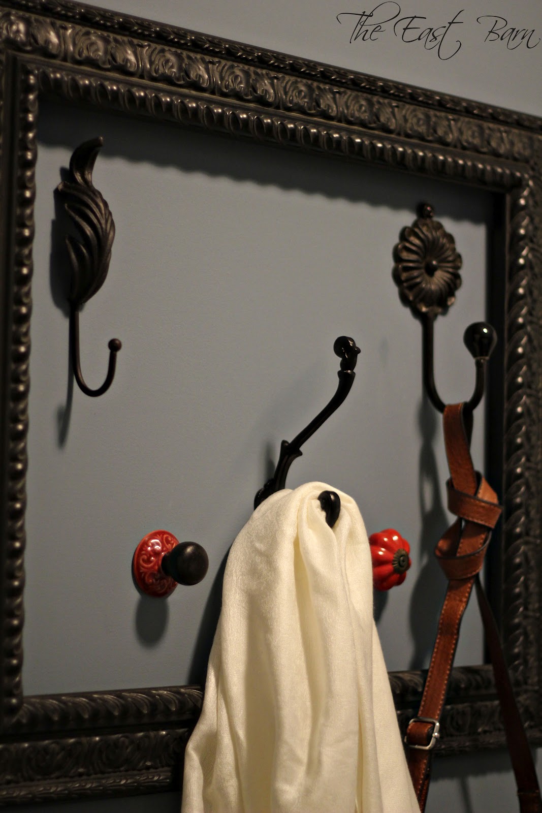 The East Barn: Framed Hooks and Knobs