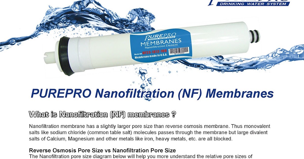 PurePro® USA Nanofiltration (NF) Membrane