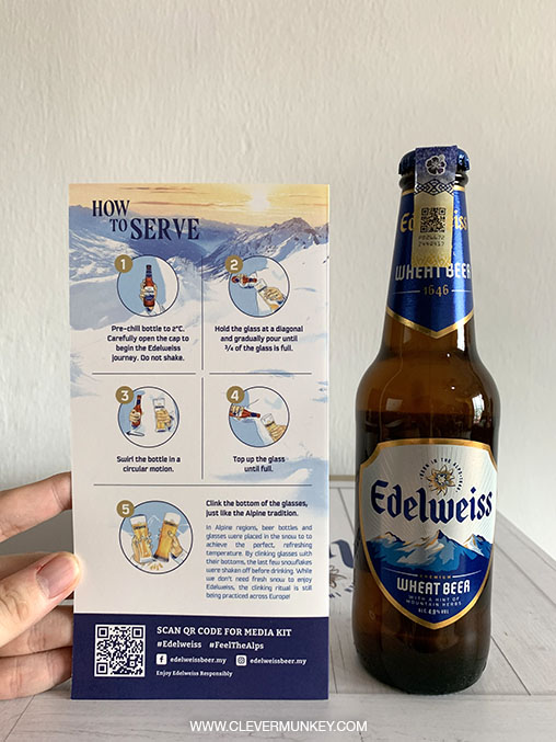Wheat Beer Edelweiss – Bringing the Freshness of the Alps to Malaysia