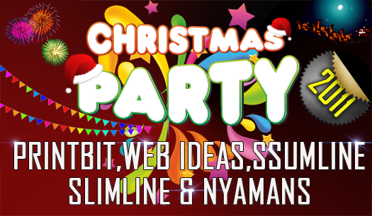 Steven Minds: Christmas Party - Tarpaulin