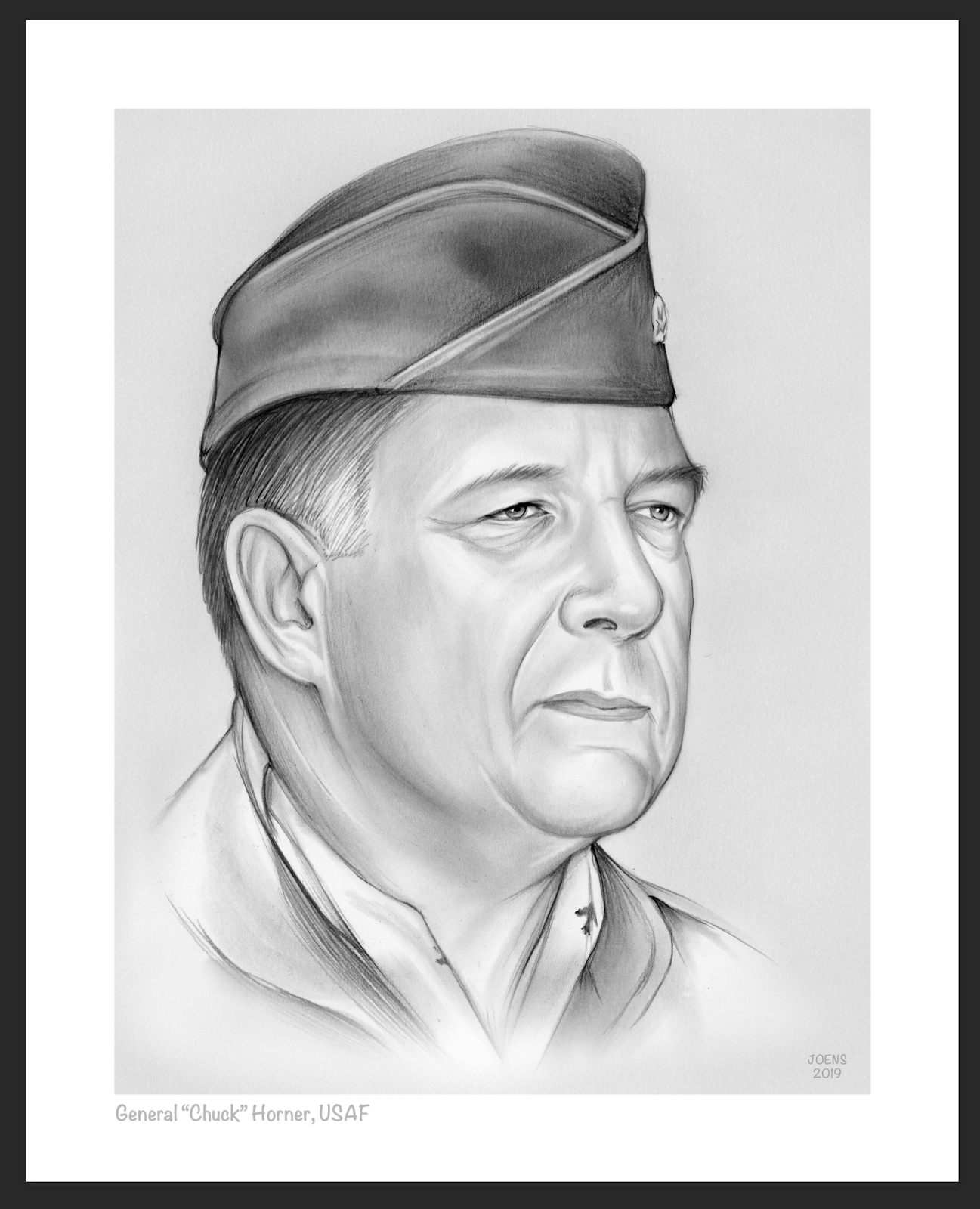 Sketch of the Day: Gen Chuck Horner
