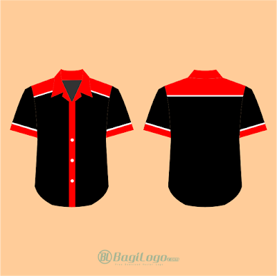 Mockup Kemeja vector cdr - Bagilogo.com
