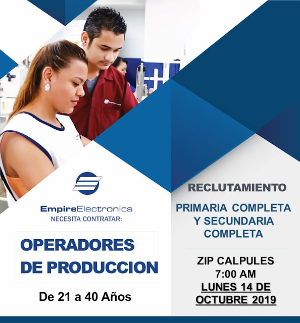 Operadores de Producción - SPS