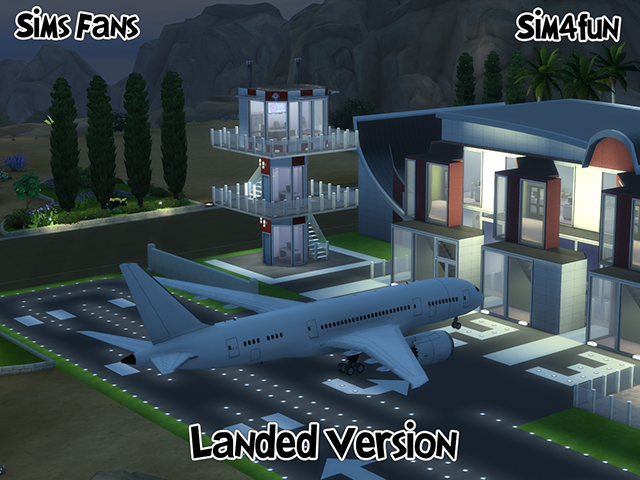My Sims 4 Blog: Boeing 787 Airplane by Sim4Fun