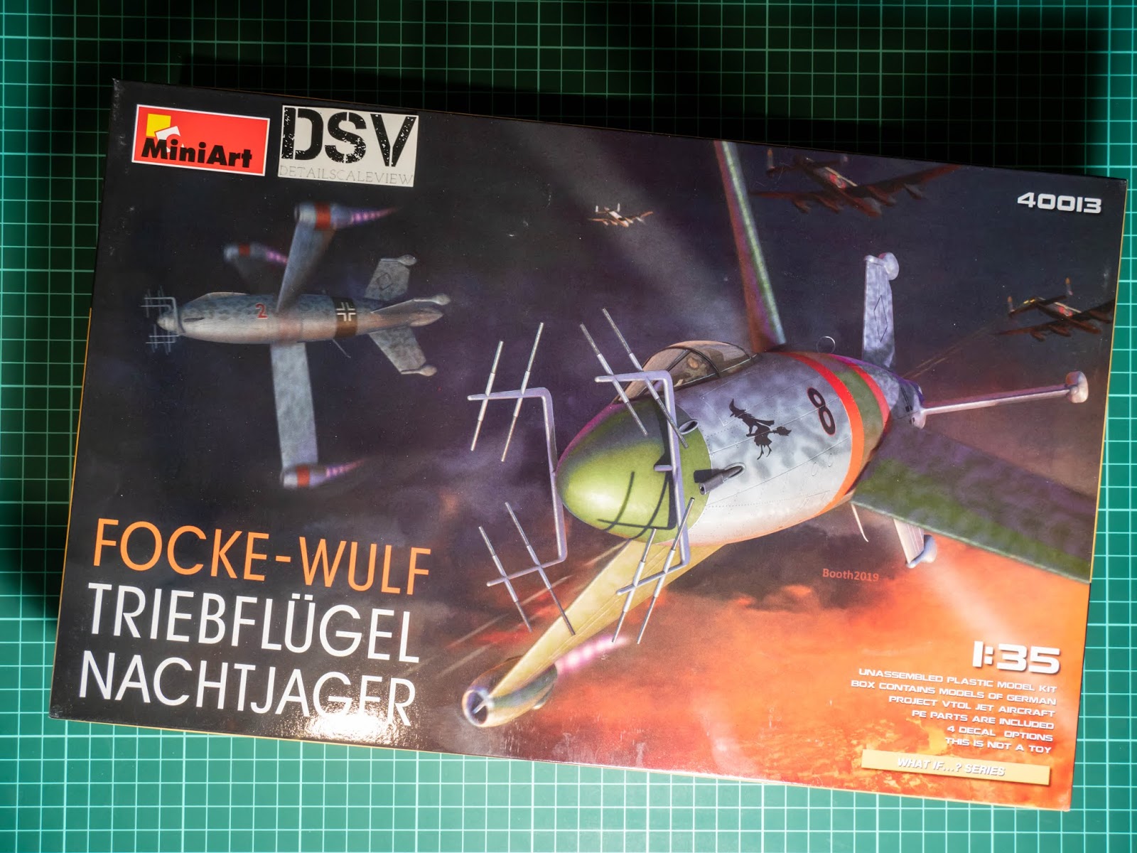 Miniart 1/35 Focke-Wulf Triebflugel Nachtjager (40013) - DetailScaleView