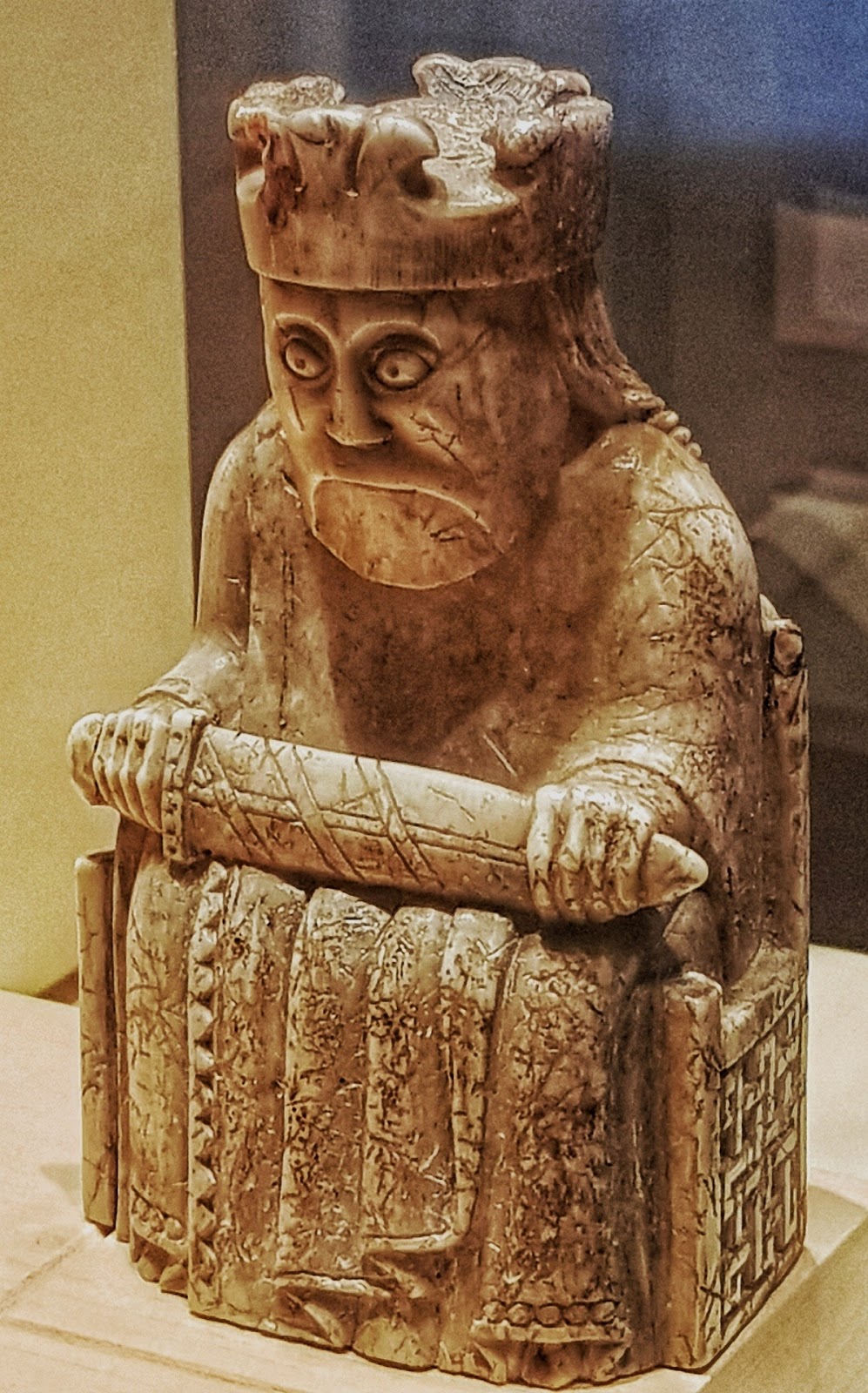 daily timewaster: My favorite of the Lewis Chessmen.