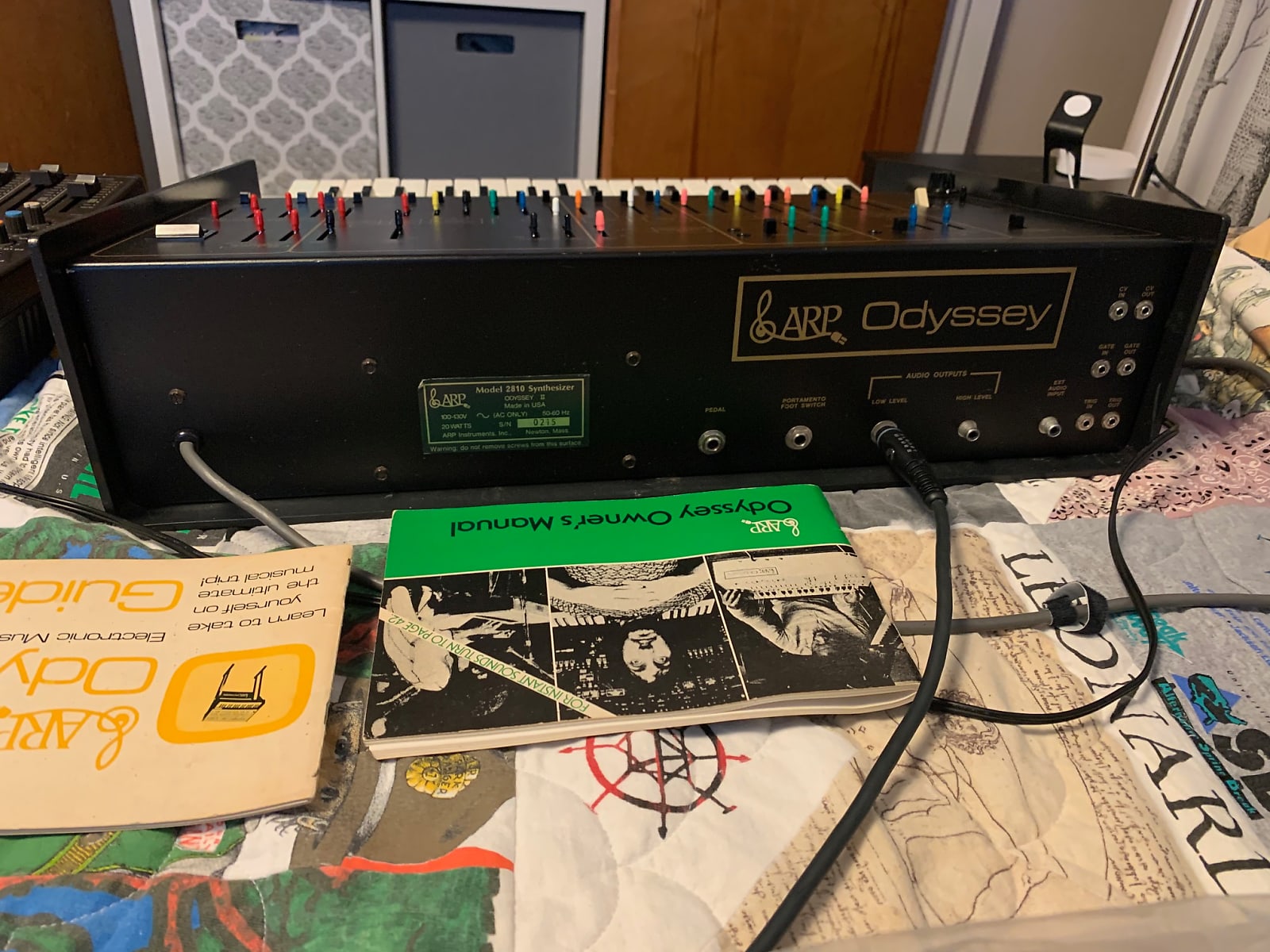 MATRIXSYNTH: Restored Vintage ARP Odyssey MKII 2810 Analog Synth, 4035 ...