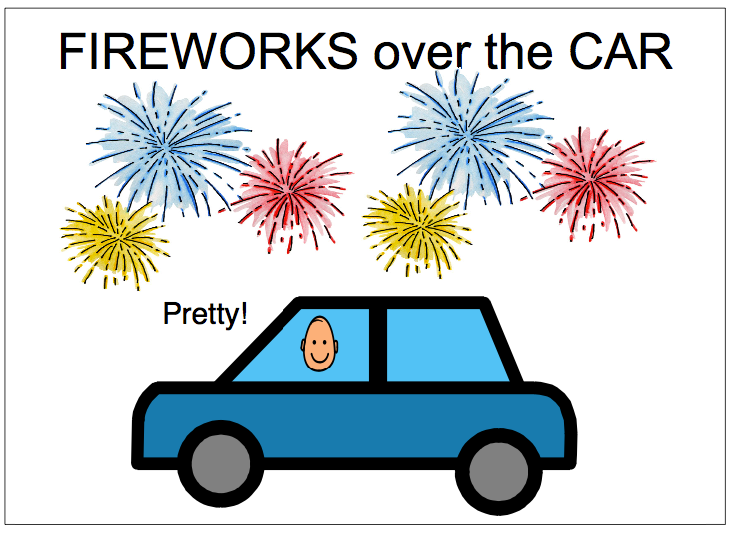 Chapel Hill Snippets: Fireworks Everywhere! Printable book