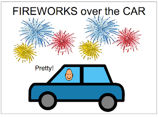 Chapel Hill Snippets: Fireworks Everywhere! Printable book