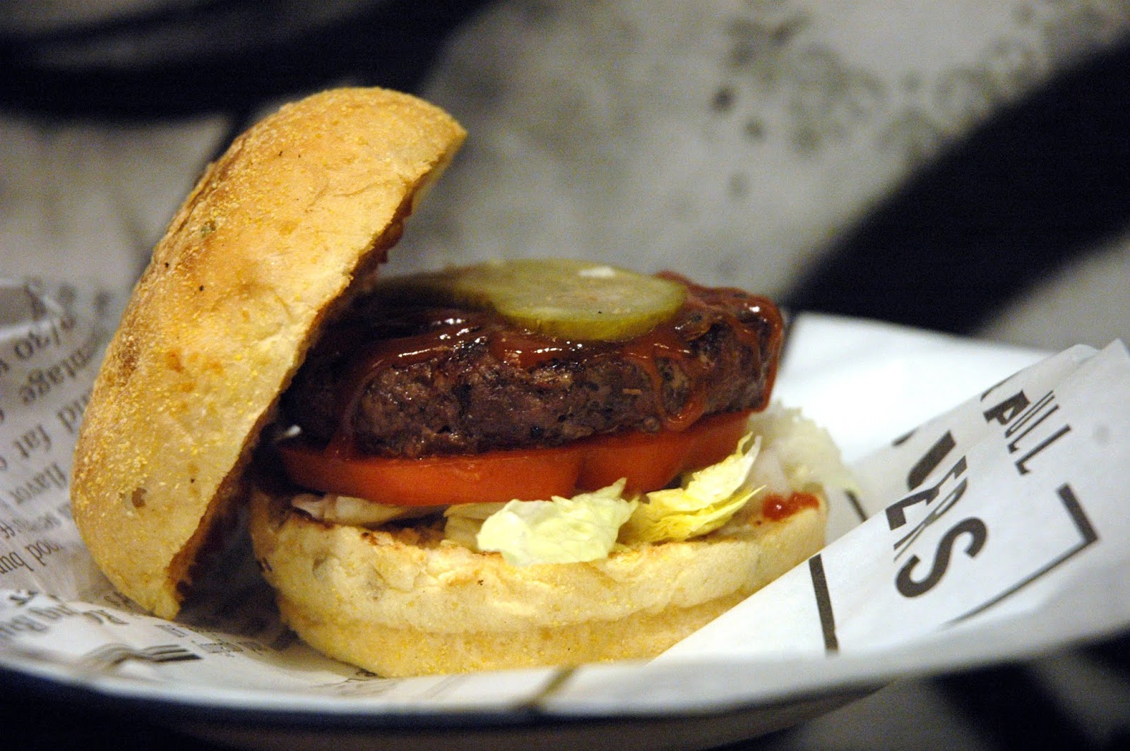 DUDE FOR FOOD: Raging Bull Burgers: Seriously Badass Burgers Fresh From ...