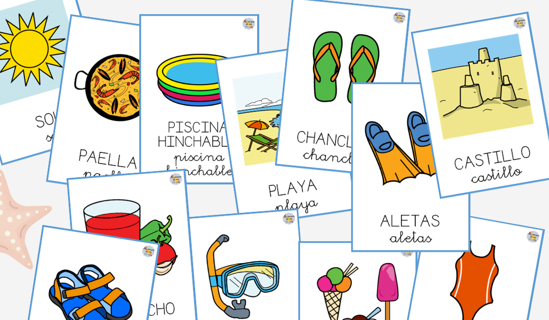 LOS RECURSOS DE UNA PT-AL: FLASHCARDS VERANO