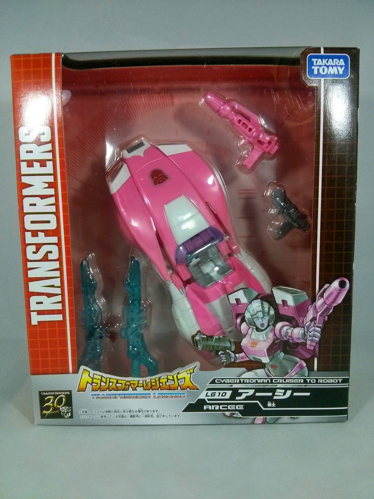 Toybox Soapbox: Takara Transformers Generations Legends Arcee