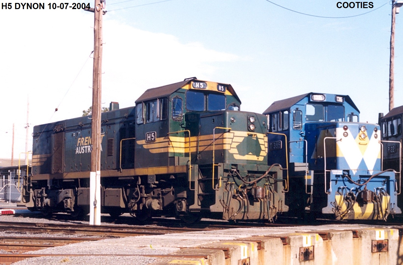 Australian Locomotive Rosters: VIC H CLASS LOCOMOTIVES