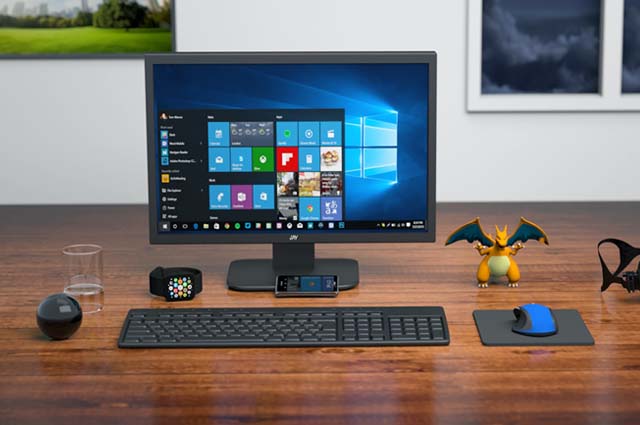 Cara Menampilkan Icon My Computer (This PC) di Desktop Windows 10