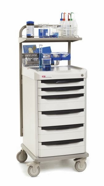 Metro Shelving Products: Starsys Lab Procedure Cart
