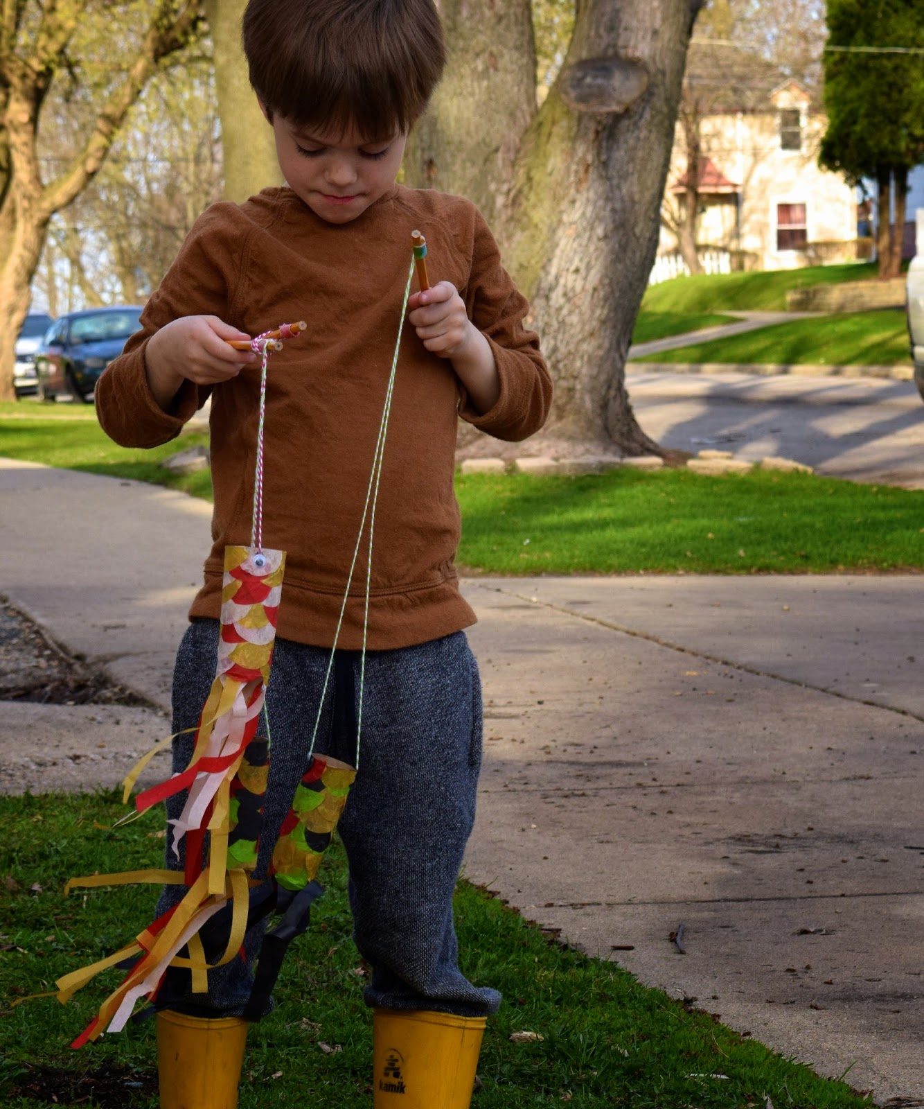 Japanese Carp Streamers