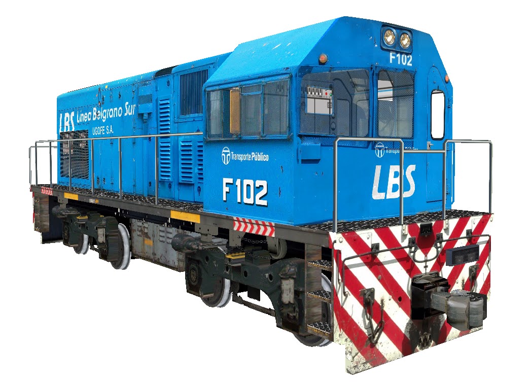 GE U10B F102 Trenes Argentinos