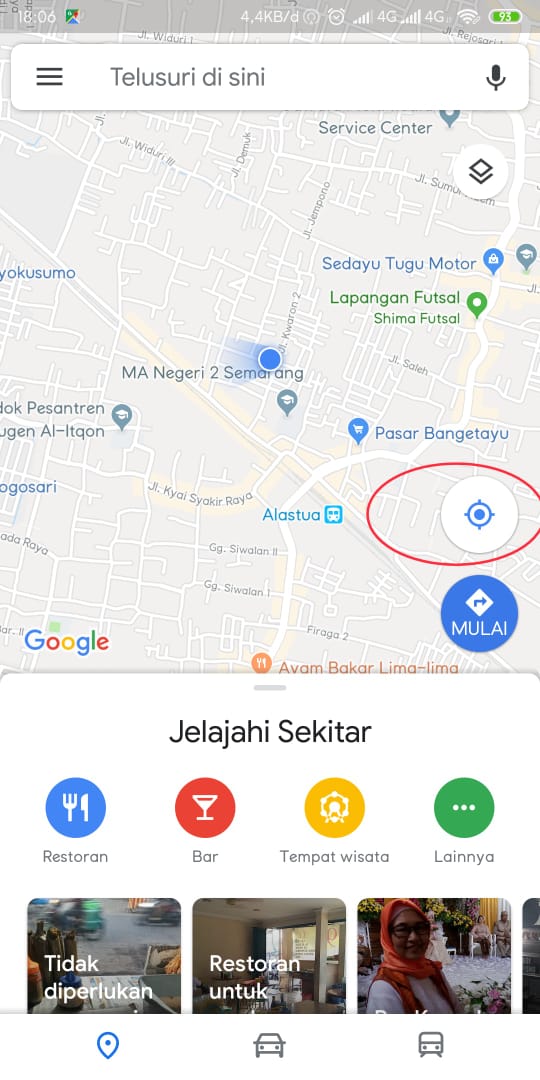 Cara Mudah Berbagi Lokasi dengan Google Maps - Denpono Blog