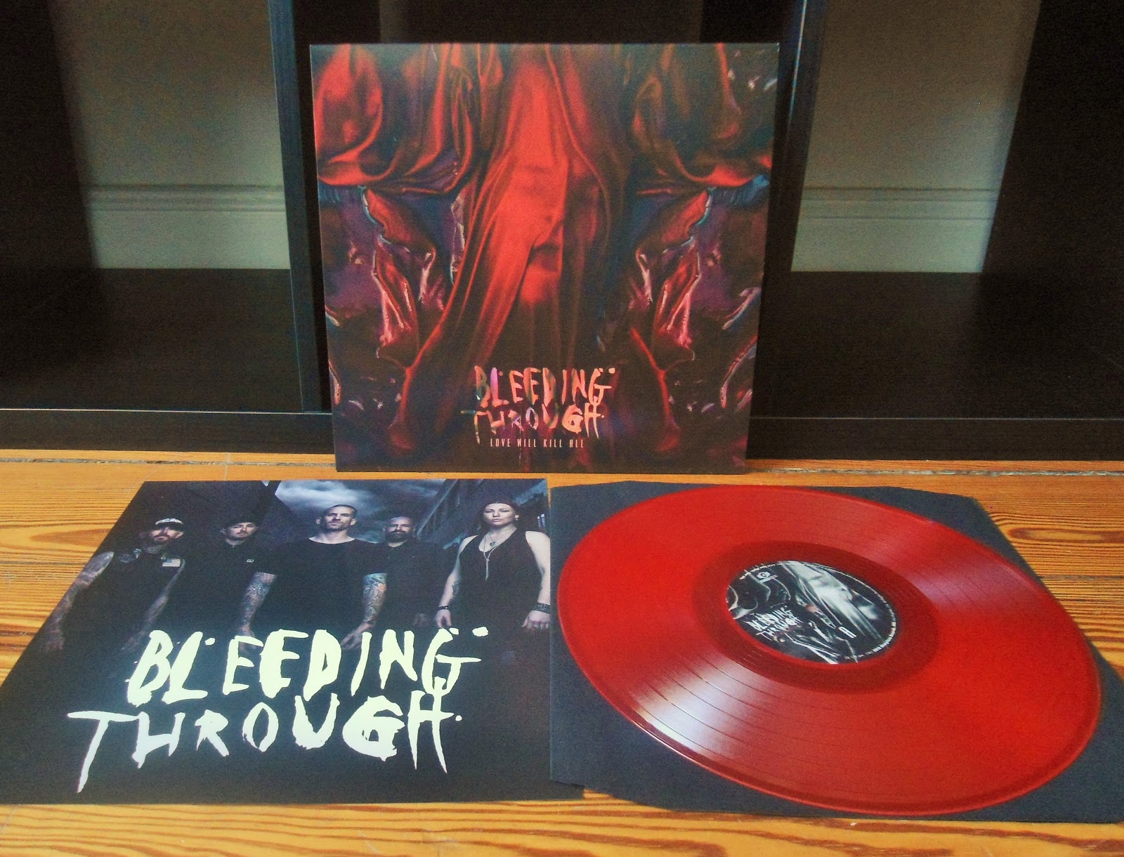 hardcore/metal vinyl: bleeding through - love will kill all