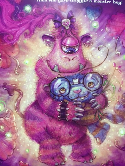 STORYWRAPS: Groggle's Monster Valentine - a bookwrap