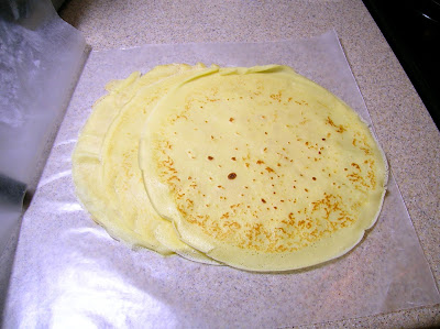 The Three-Headed Chef: Dinner After Midnight: Chicken Divan Crepes