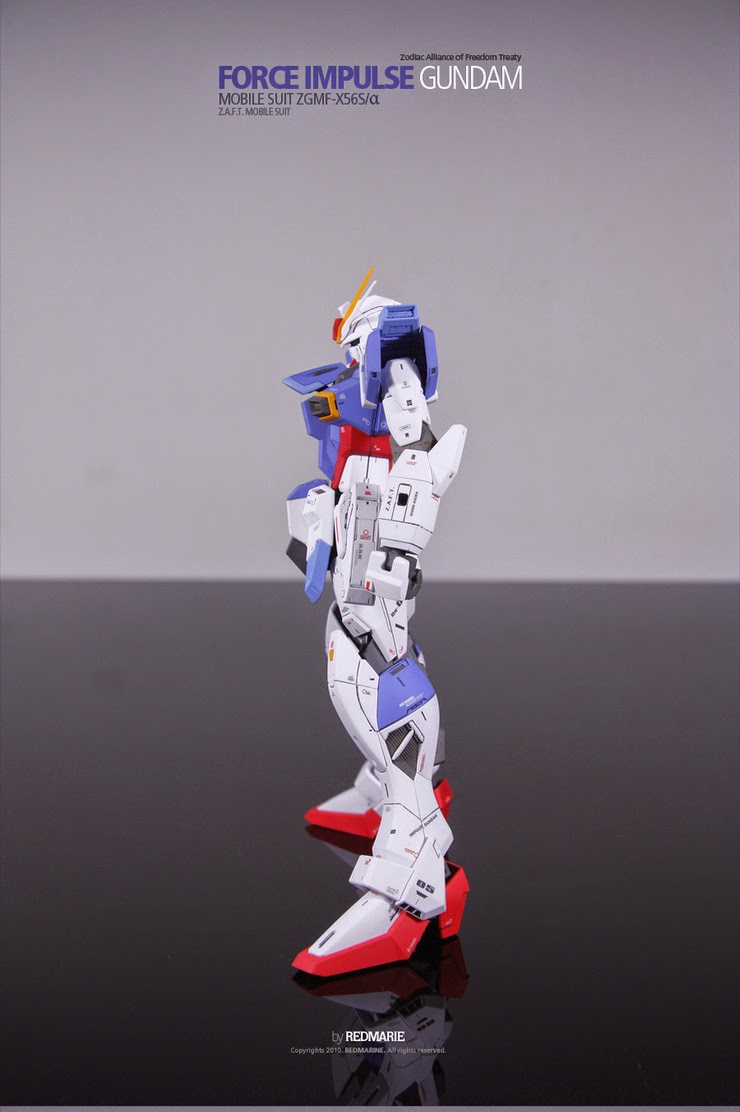 Custom Build: MG 1/100 ZGMF-X56S/α Force Impulse Gundam "Detailed"