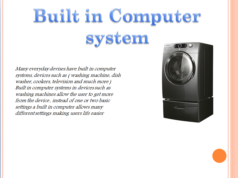 Aida's Computer System: Different Types of Computer Systems