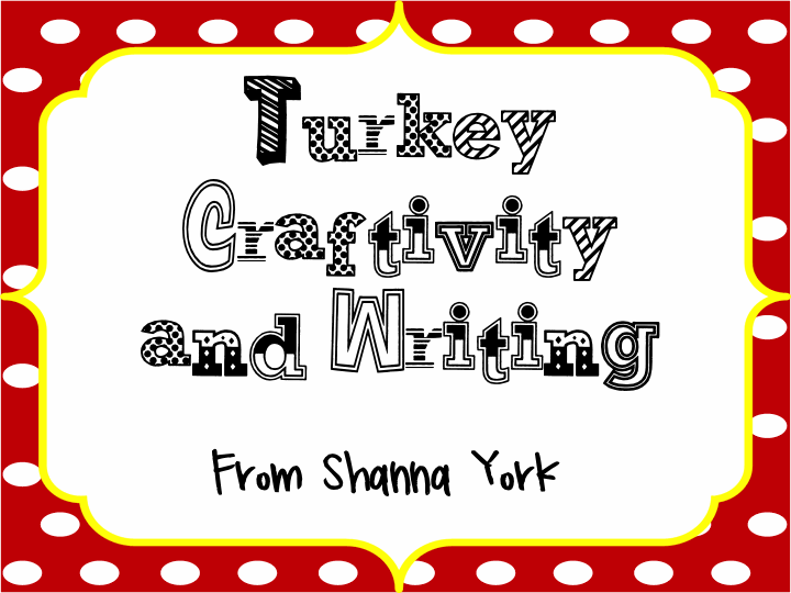 .: Turkey Day and a Freebie