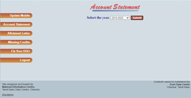 FLASH NEWS-CPS Account statement 2020-21 available - TAMNEWS