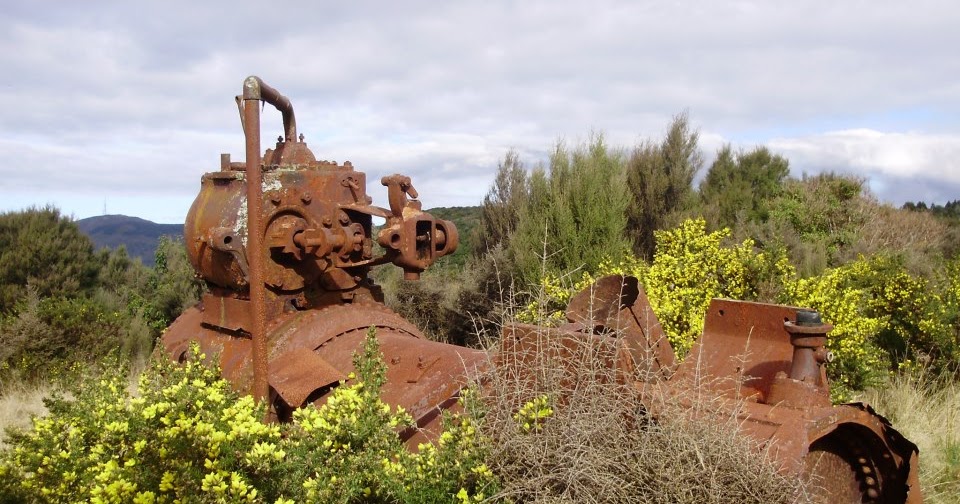 In Loving Memory: Mr David Booth - and an abandoned steam winch