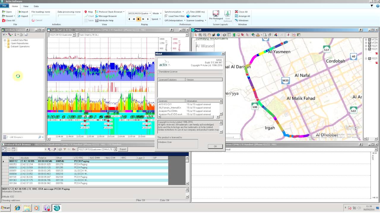 Drive Test ( TELECOM ) Analysis in Actix