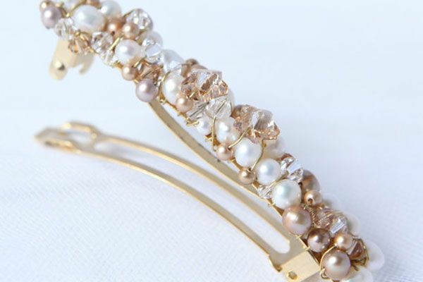Hair clips jewellery designs