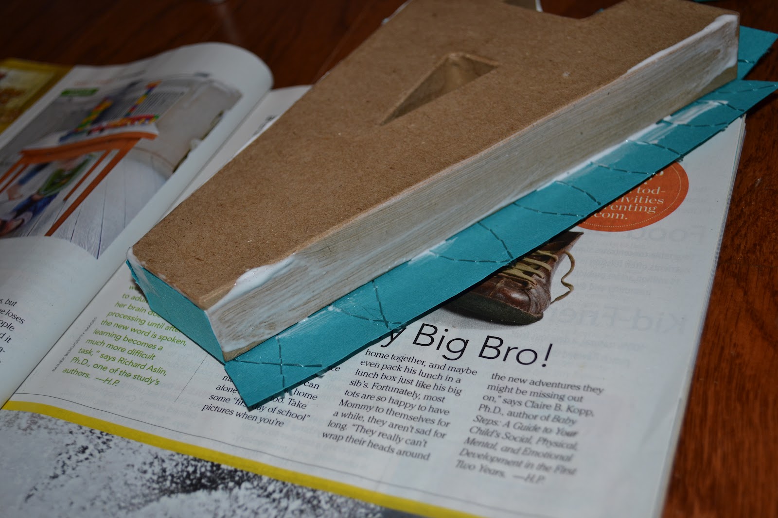 Beth Allison's Wonderland: Paper Covered Letters Tutorial