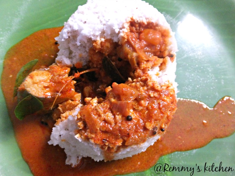 Remmy's Kitchen: Kappa puttu / Steamed tapioca cake