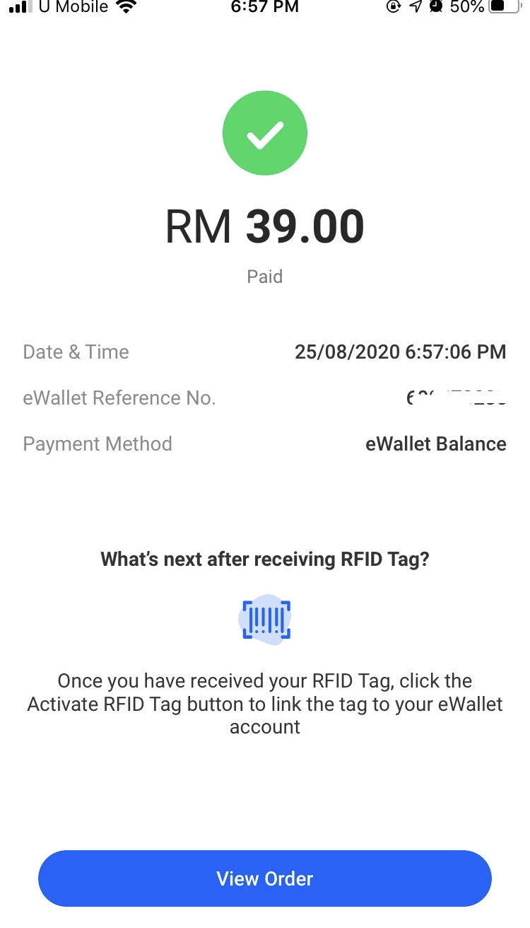 Cara Beli Dan Aktif TNG RFID Tag Di TNG eWallet | cik sukα taip