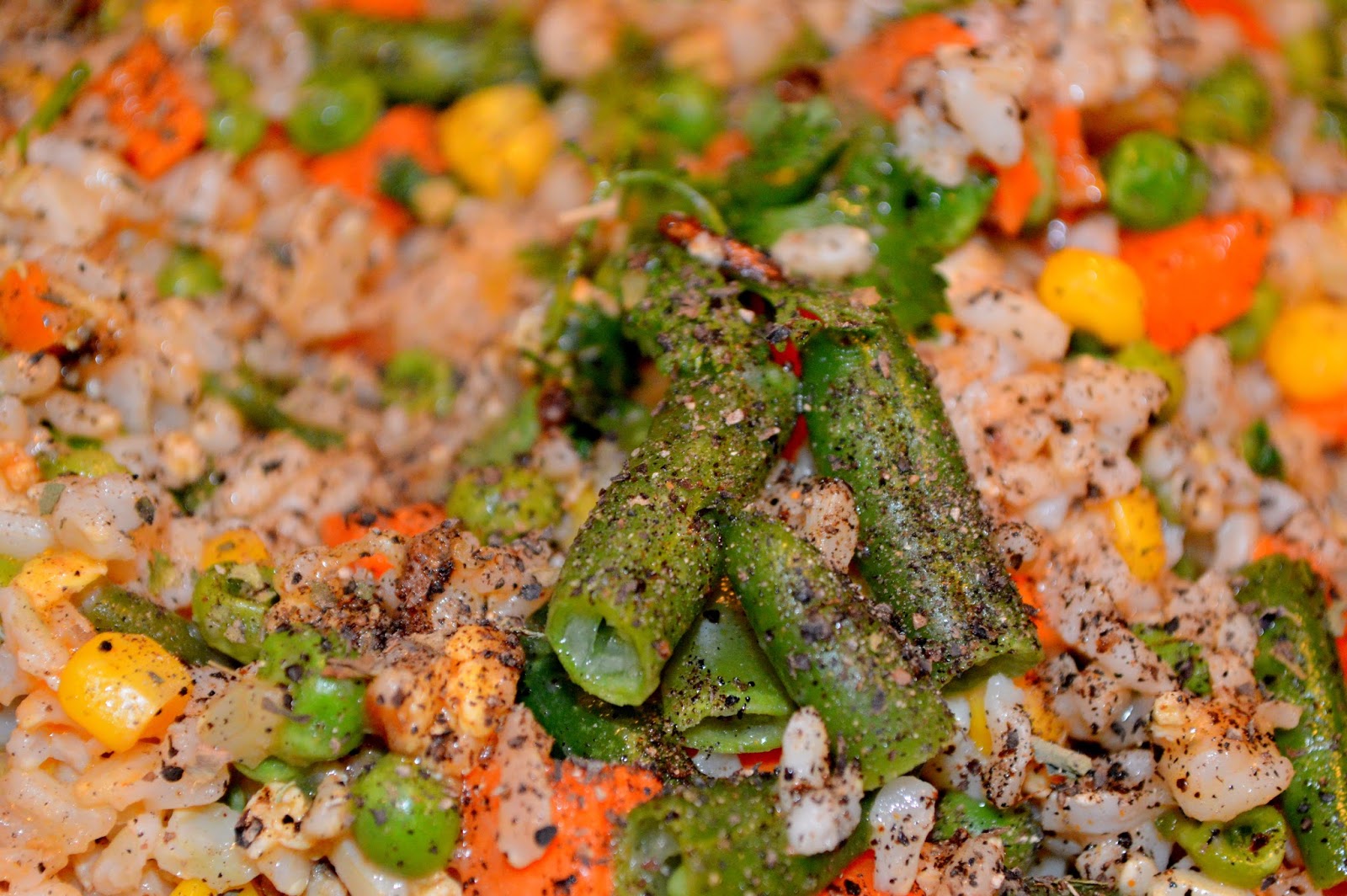 Real College Student of Atlanta: Veggie Fried Brown Rice