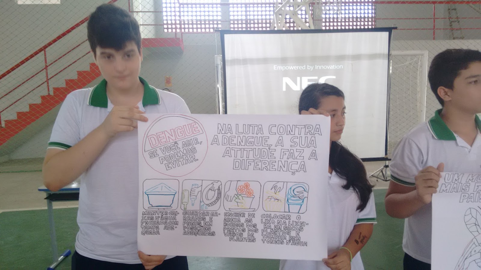 EEEP Maria Auday Vasconcelos Nery: #ZIKAZERO