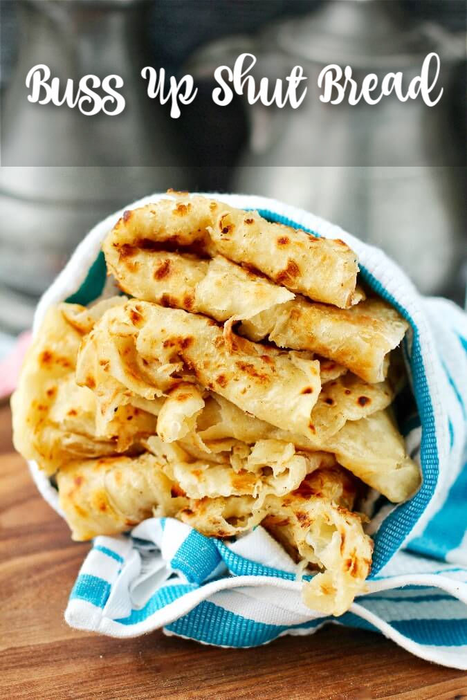 Buss Up Shut Bread | Karen's Kitchen Stories