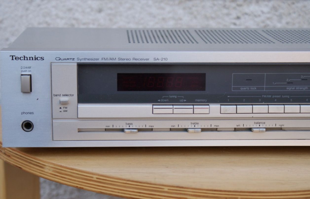 Technics SA-210 - Stereo Receiver | AudioBaza