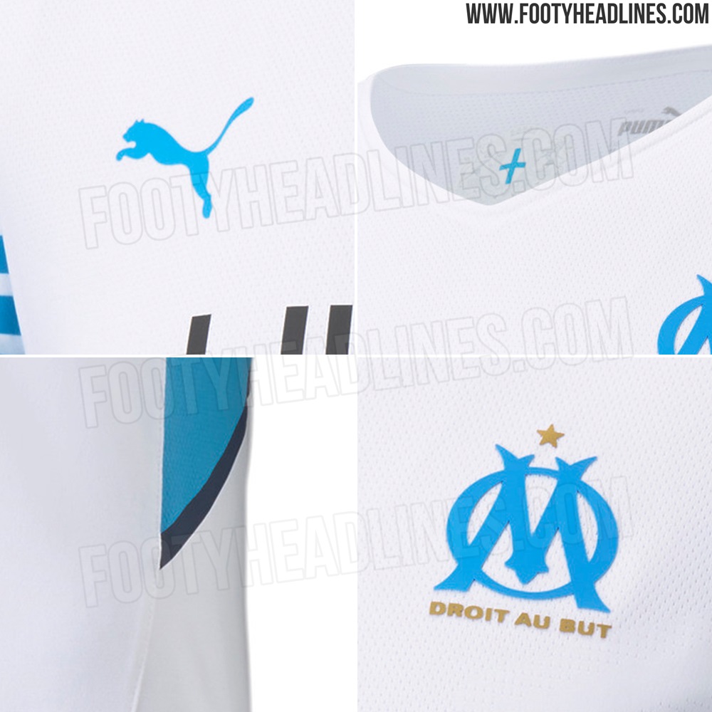 Olympique Marseille 21-22 Home Kit Released - Footy Headlines