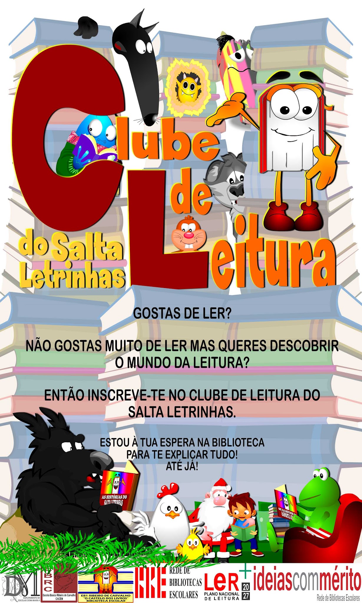 O CASTELO DOS LIVROS: CLUBE DE LEITURA DO SALTA LETRINHAS - 2021