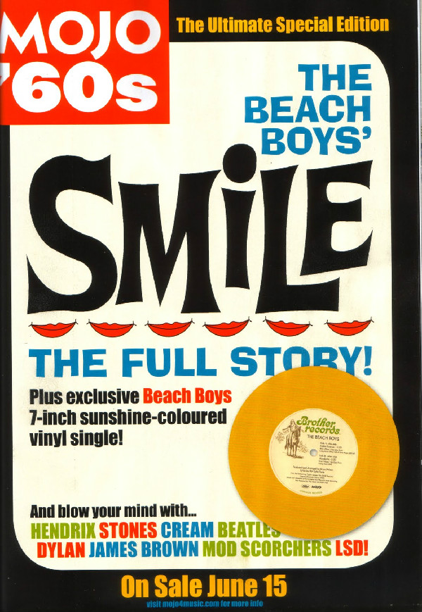 Mojo: edição especial sobre os anos 60 destaca os Beach Boys!