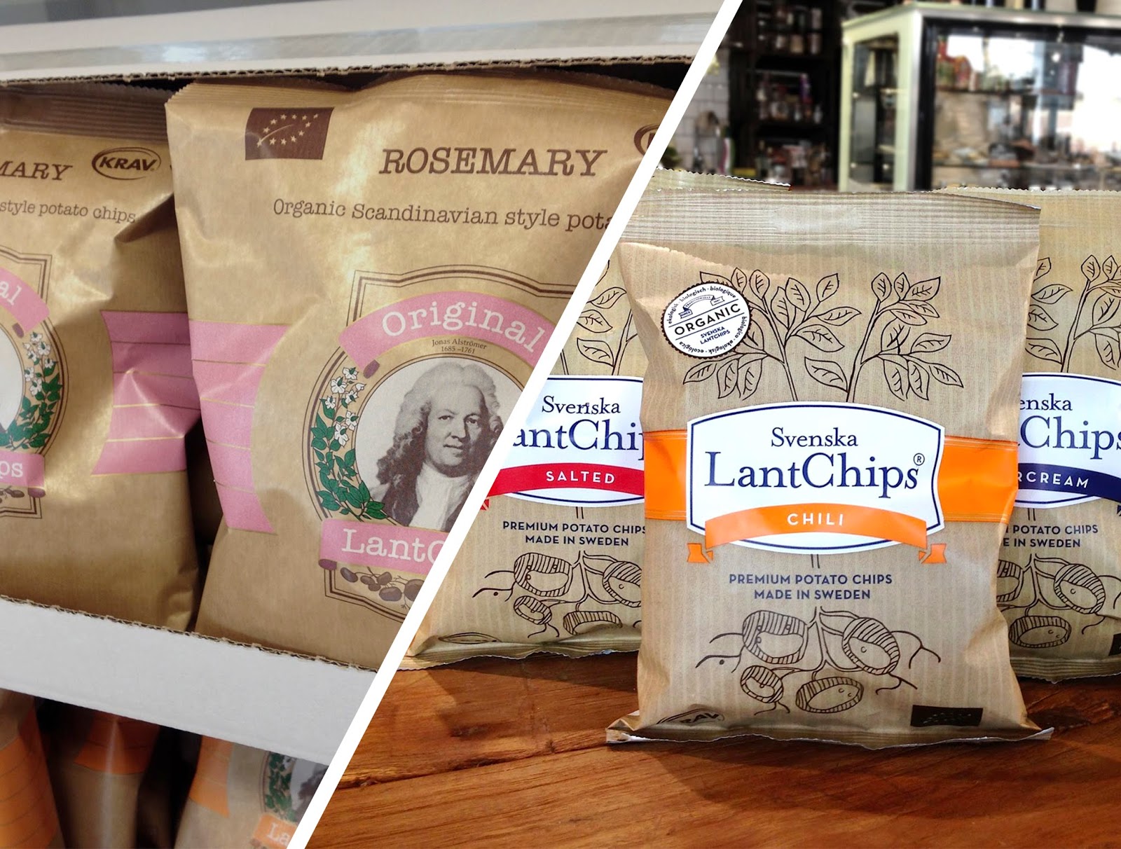 Svenska LantChips Organic Bag Re-design – Packaging Of The World
