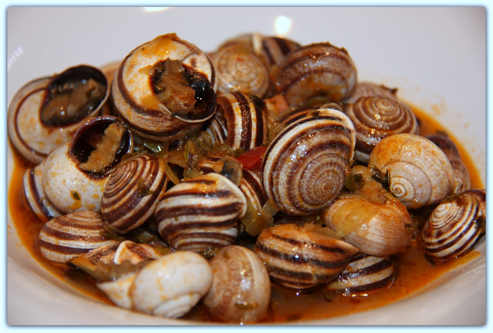 Cocinando a mis amores: Caracoles